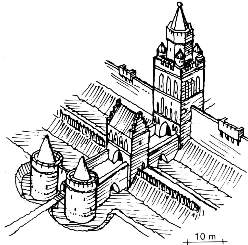 Foregate - Ancient and medieval architecture