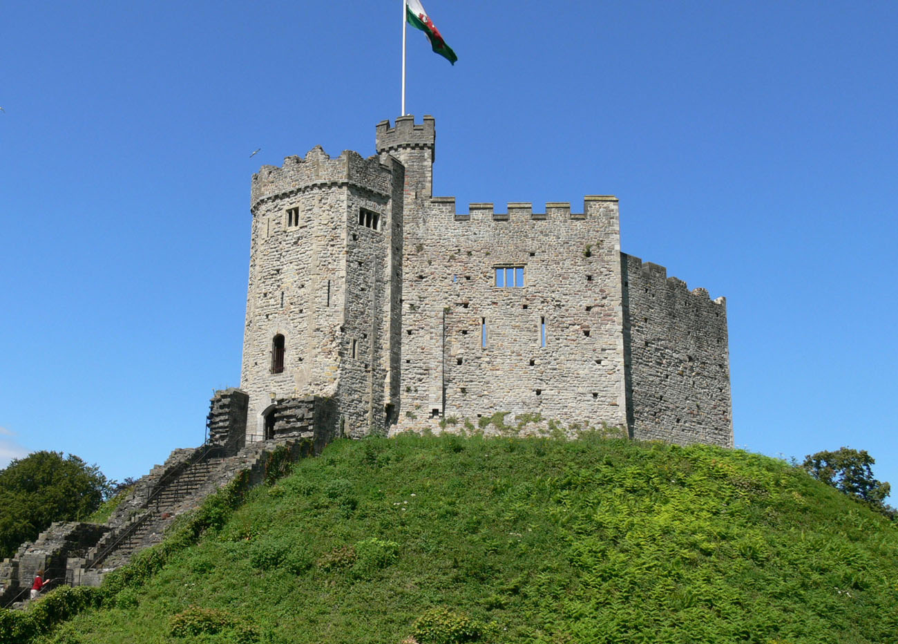Cardiff - castle - Ancient and medieval architecture