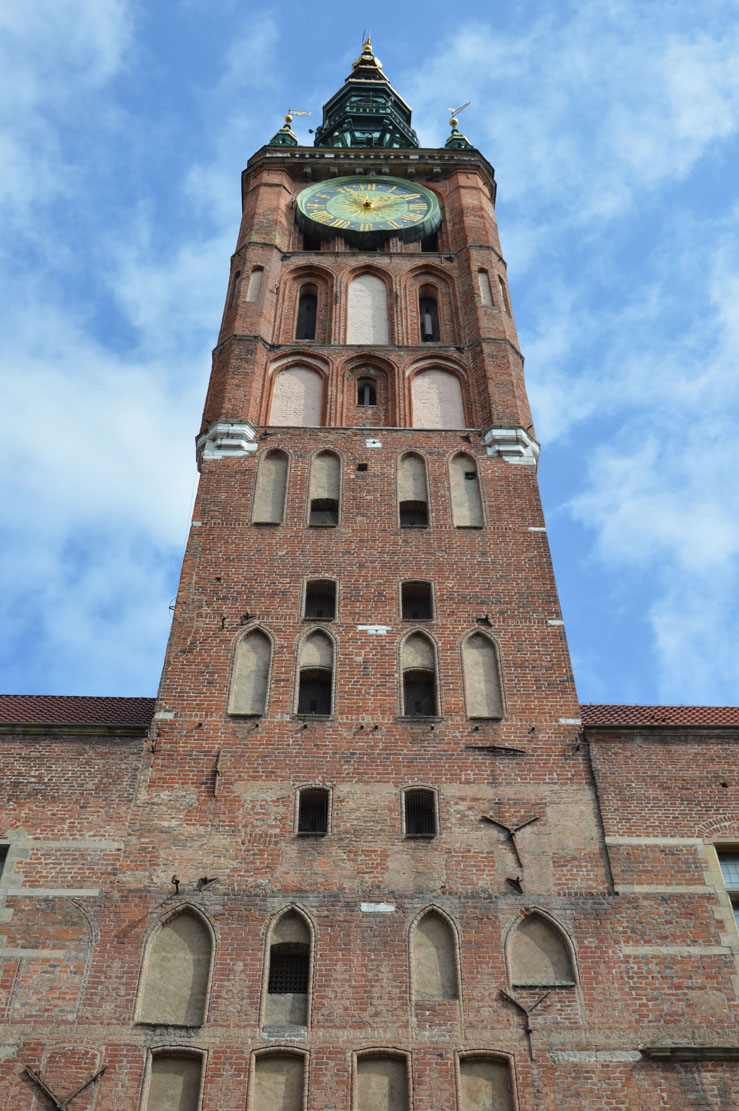 Gdańsk - ratusz Głównego Miasta - Architektura średniowiecza i ...