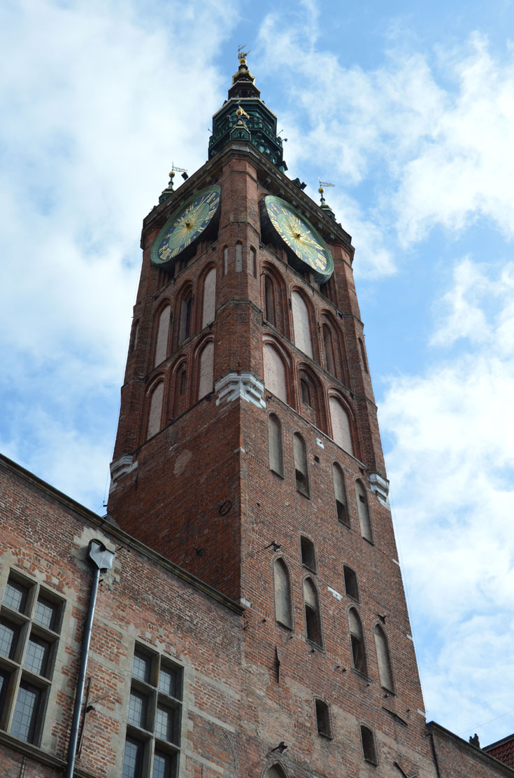 Gdańsk - ratusz Głównego Miasta - Architektura średniowiecza i ...