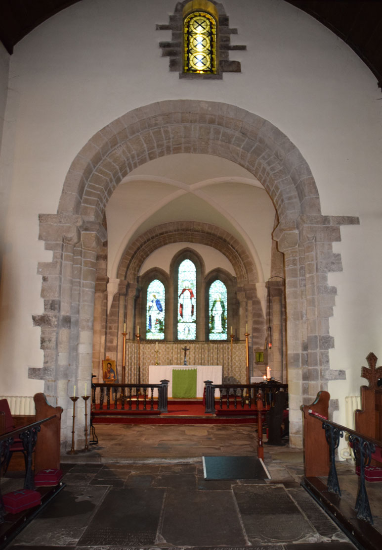 Usk - St Mary’s Benedictine Priory - Ancient and medieval architecture