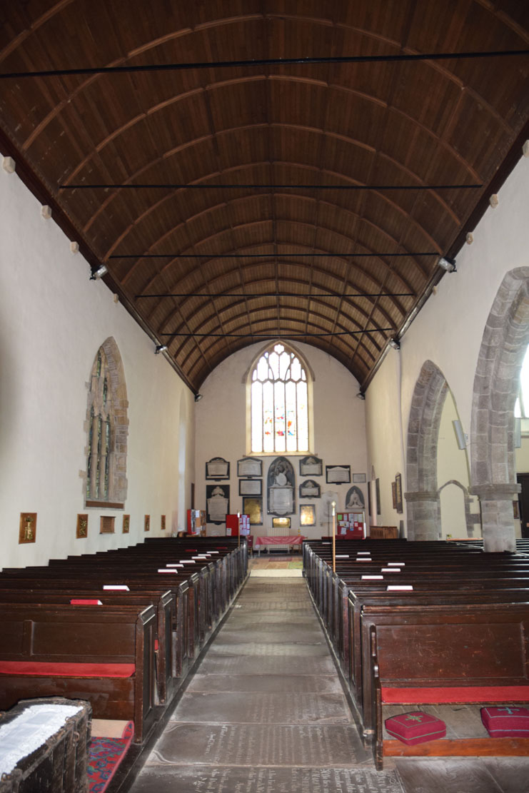 Usk - St Mary’s Benedictine Priory - Ancient and medieval architecture