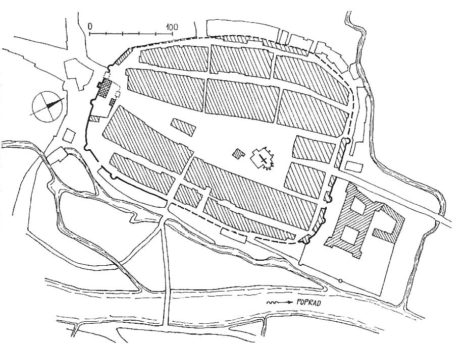 Podolínec - castle and town defensive walls - Ancient and medieval ...