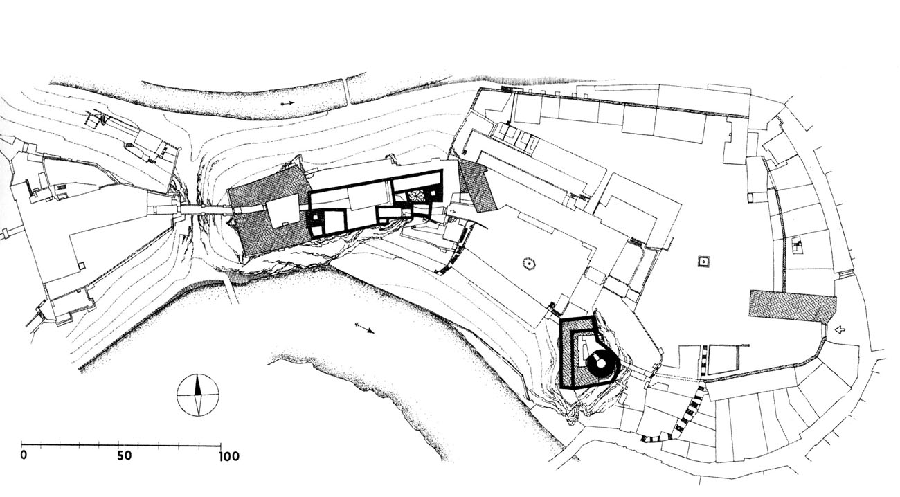 Český Krumlov - zamek - Architektura średniowiecza i starożytności