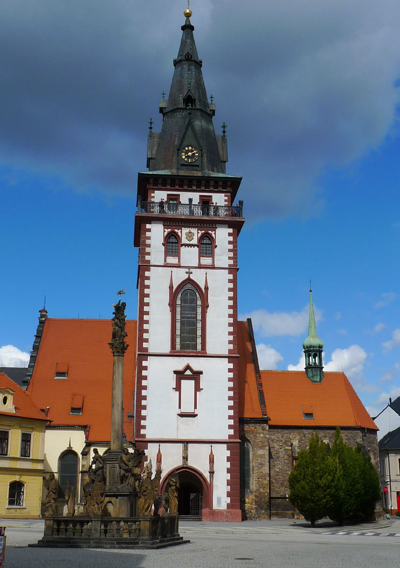 Chomutov - kościół Wniebowzięcia Marii Panny - Architektura ...