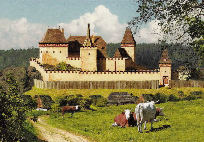 Kámen - zamek - Architektura średniowiecza i starożytności