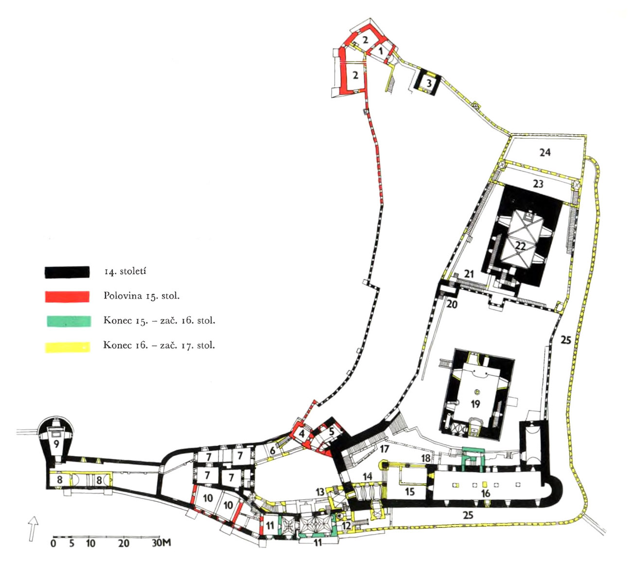 Karlštejn - zamek - Architektura średniowiecza i starożytności