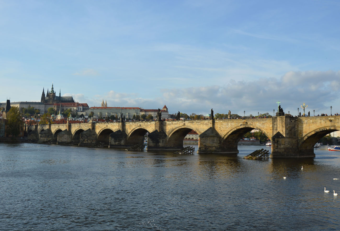 Praha - Most Karola - Architektura średniowiecza i starożytności