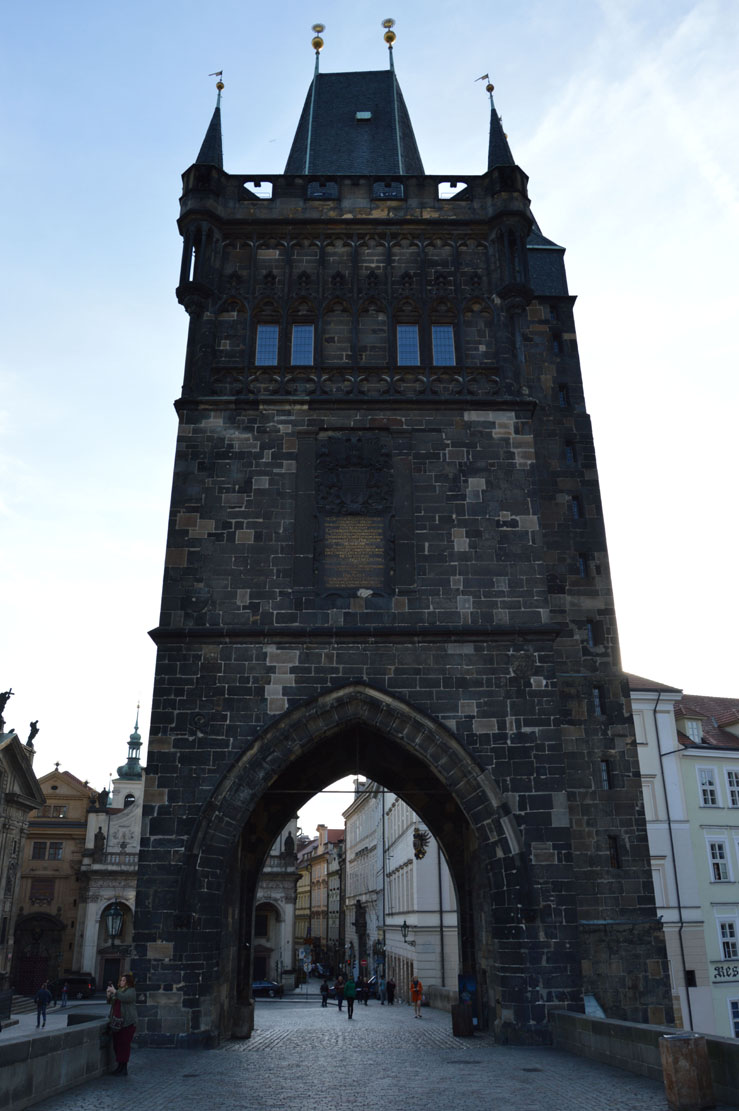 Praha - Most Karola - Architektura średniowiecza i starożytności