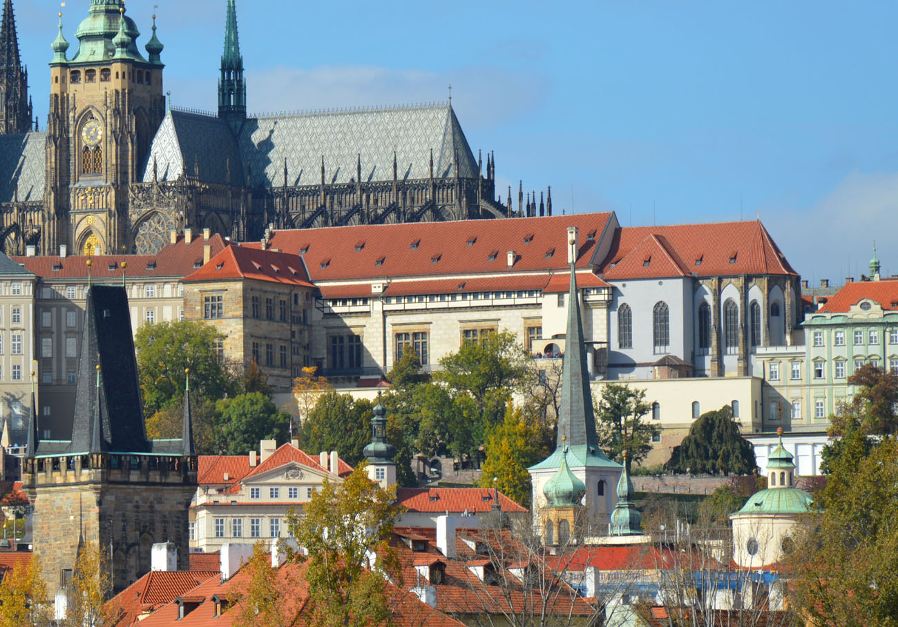 Praha - zamek na Hradčanach - Architektura średniowiecza i starożytności