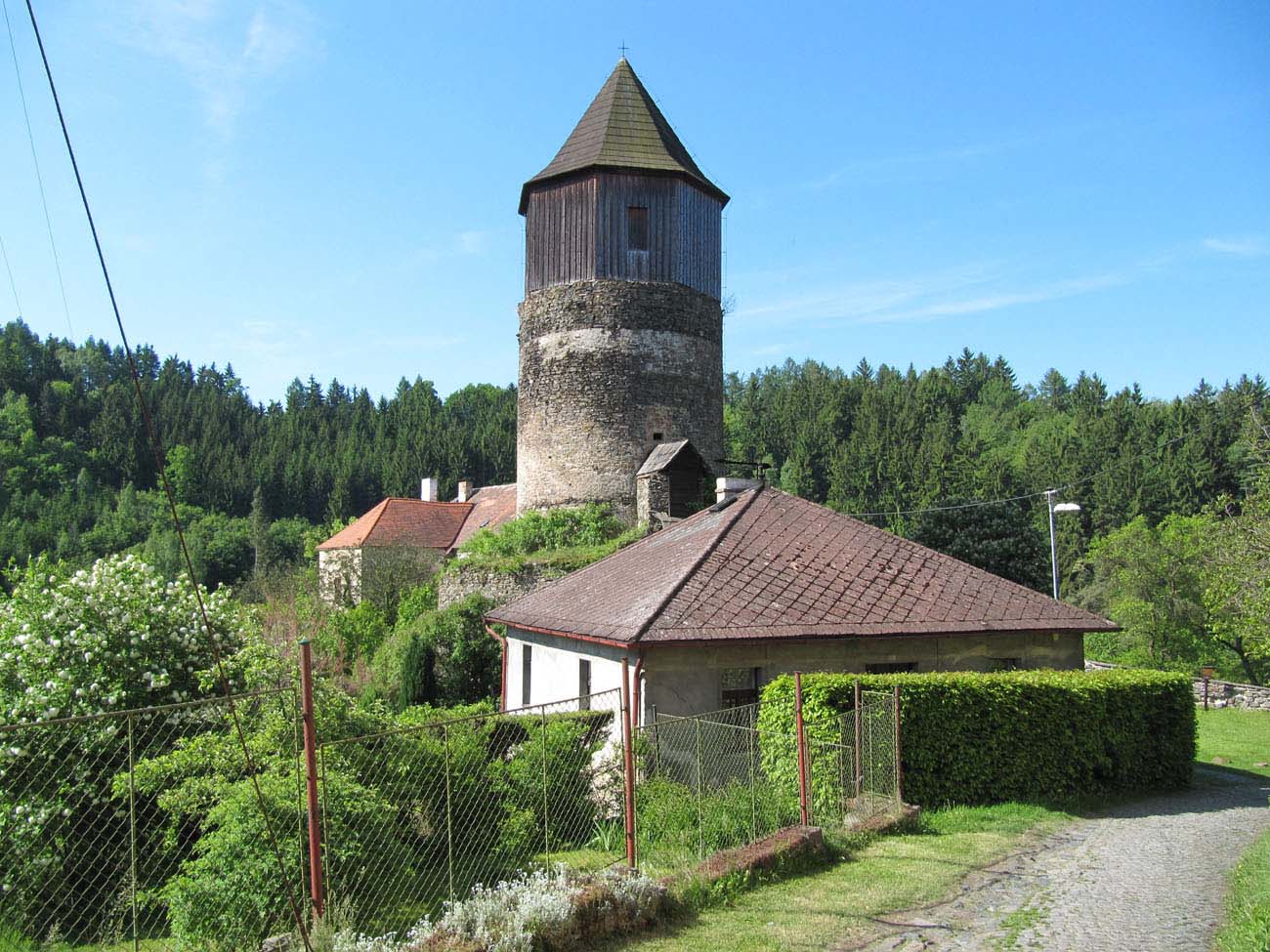 Rataje nad Sázavou - zamek Pirkštejn - Architektura średniowiecza i ...