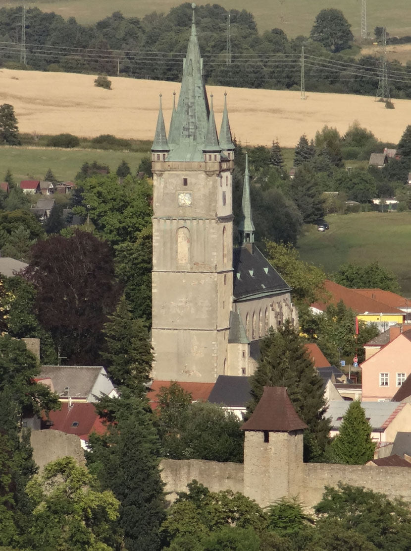 Tachov - kościół Wniebowzięcia Panny Marii - Architektura średniowiecza ...