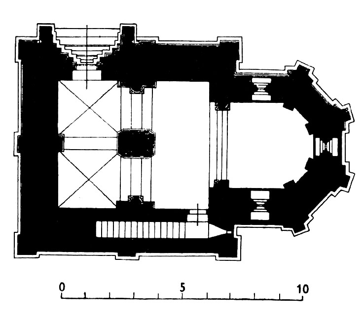 Vinec - kościół św Mikołaja - Architektura średniowiecza i starożytności