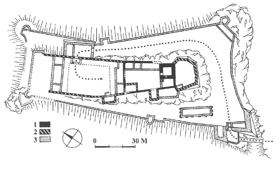 Čabrad - castle - Ancient and medieval architecture