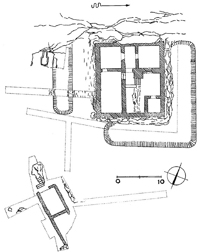 Zrůbek - zamek - Architektura średniowiecza i starożytności