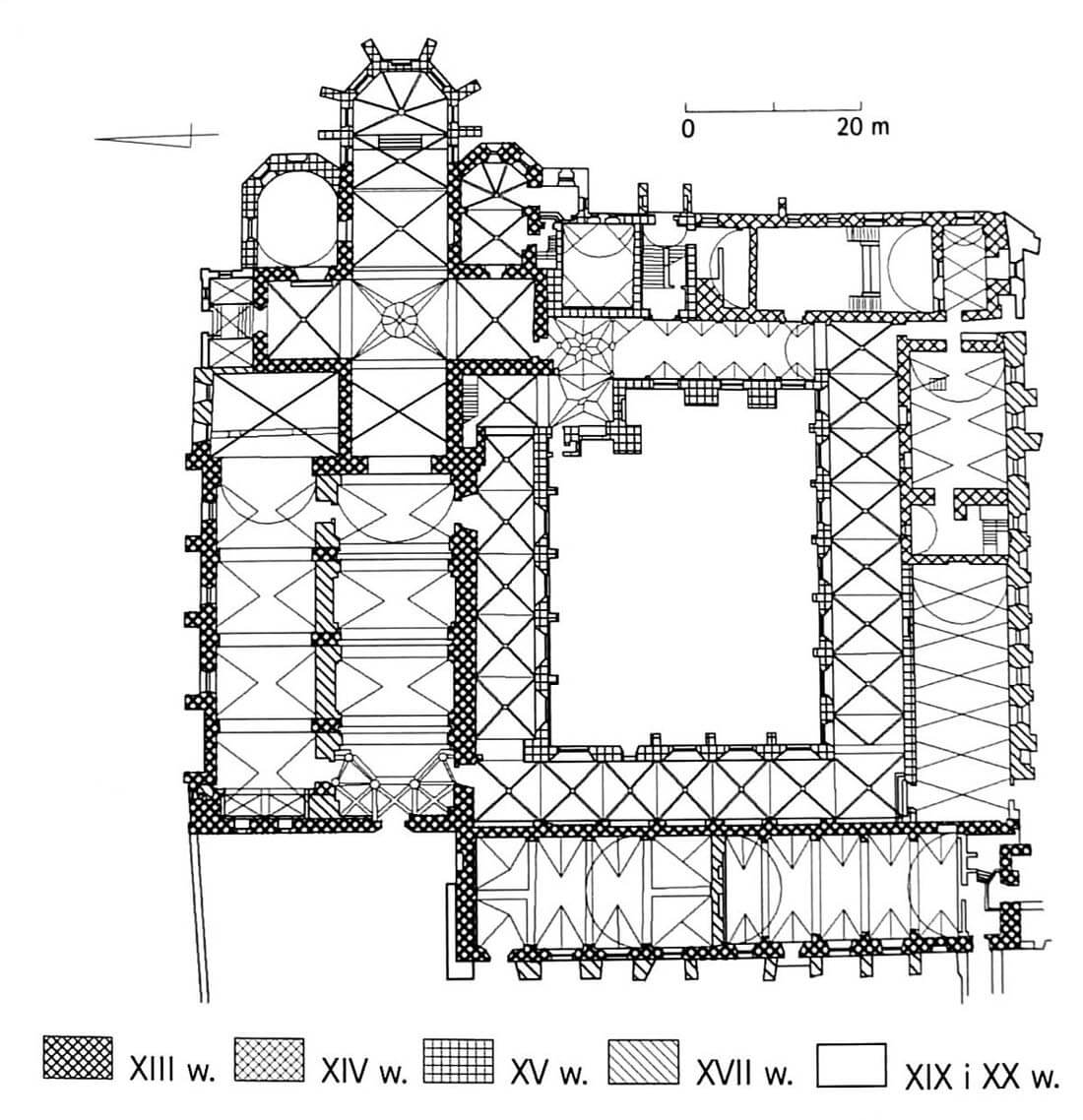 Kraków - Franciscan Friary - Ancient and medieval architecture
