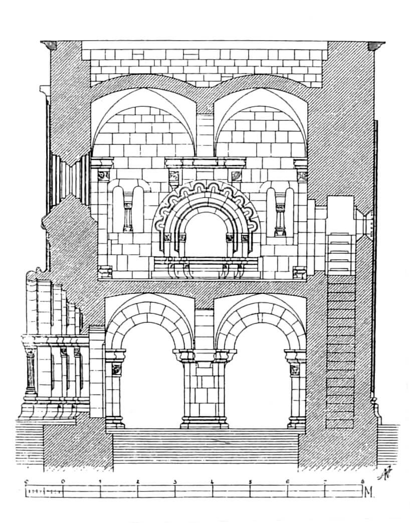 Vinec - kościół św Mikołaja - Architektura średniowiecza i starożytności