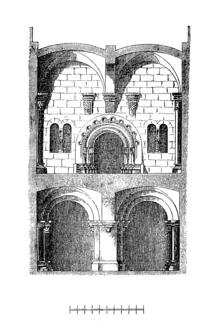 Vinec - kościół św Mikołaja - Architektura średniowiecza i starożytności