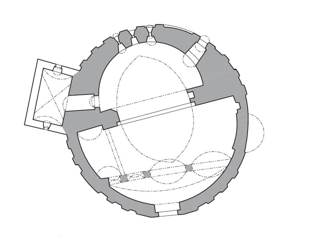 Šivetice - rotunda of St Margaret - Ancient and medieval architecture