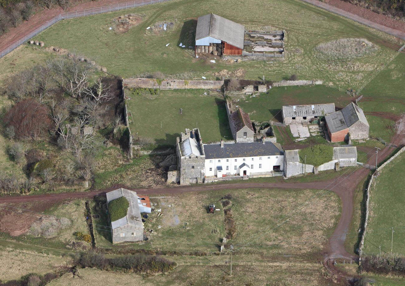 Eastington - wieża mieszkalna - Architektura średniowiecza i starożytności