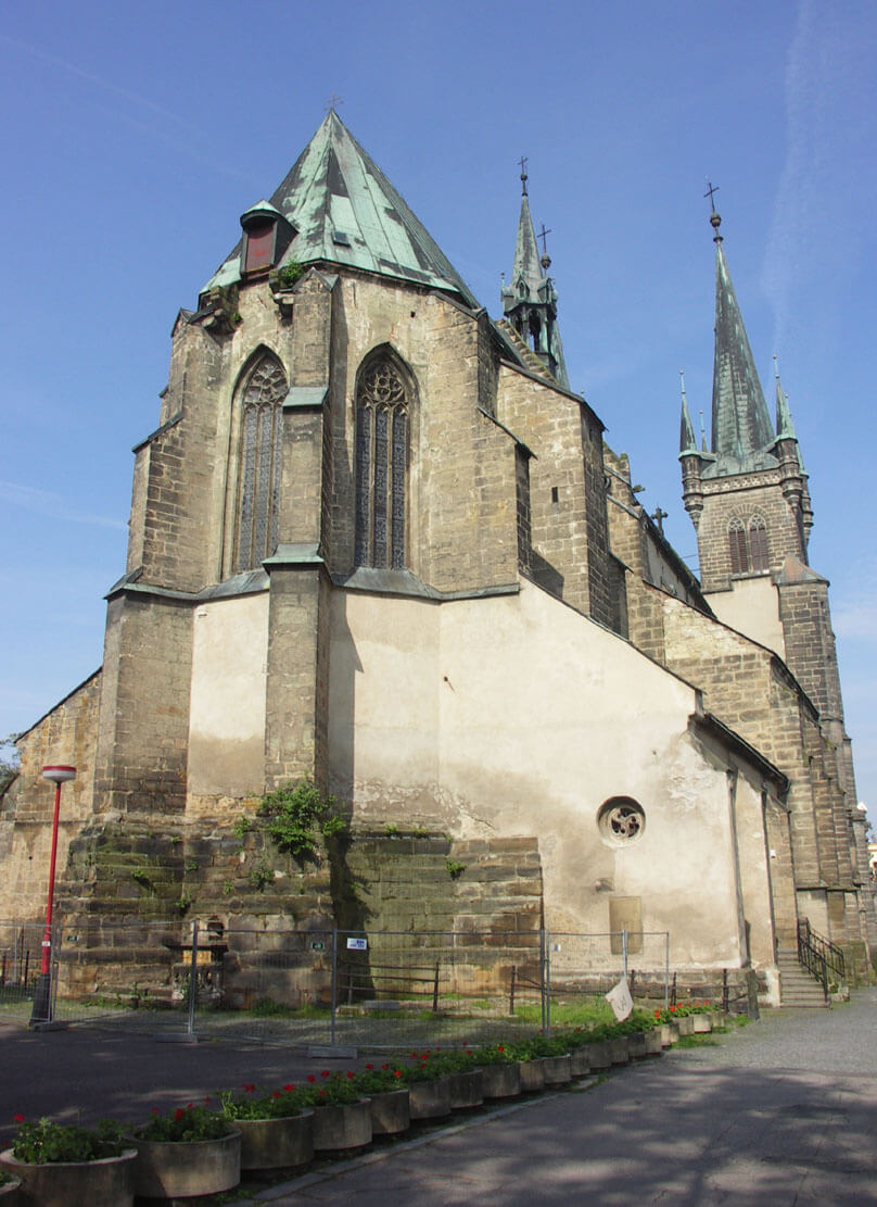 Chrudim - kościół Wniebowzięcia Panny Marii - Architektura ...