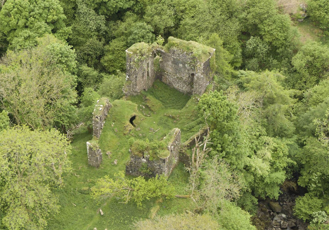 Glengarnock - zamek - Architektura średniowiecza i starożytności