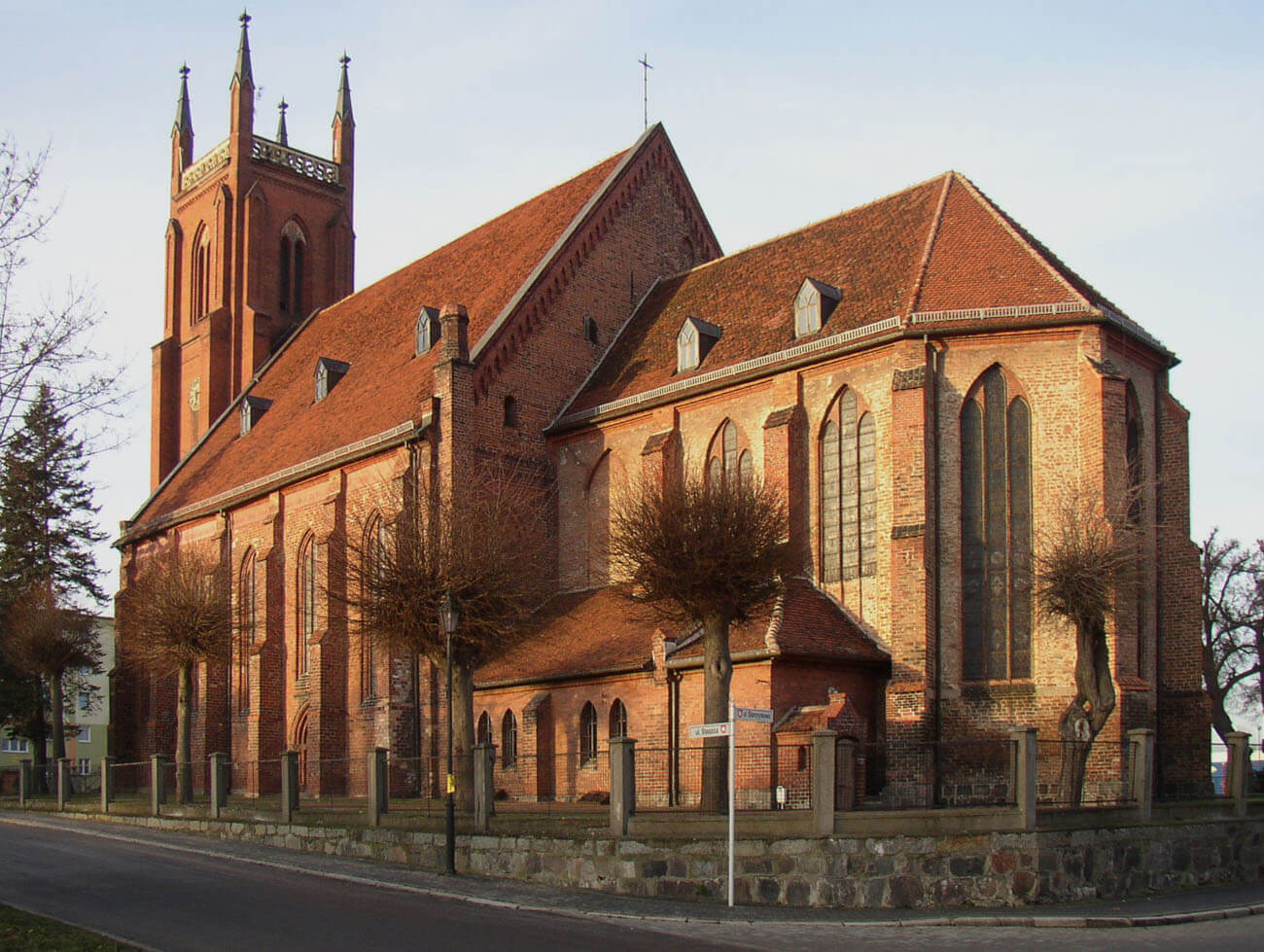 Dobiegniew - kościół Najświętszej Maryi Panny - Architektura ...