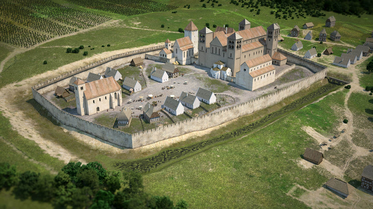 Pécs – zamek biskupi - Architektura średniowiecza i starożytności