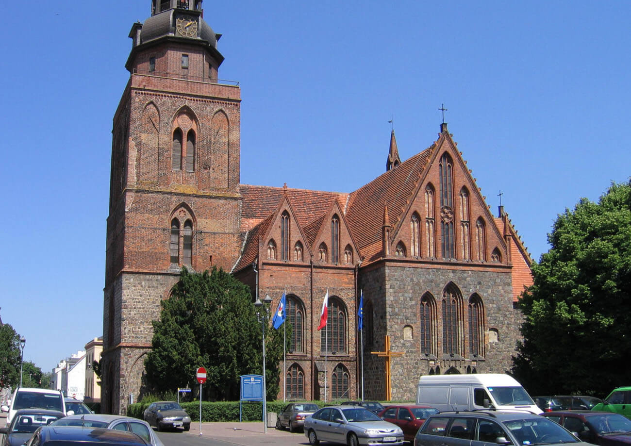 Gryfino - kościół św Mikołaja - Architektura średniowiecza i starożytności