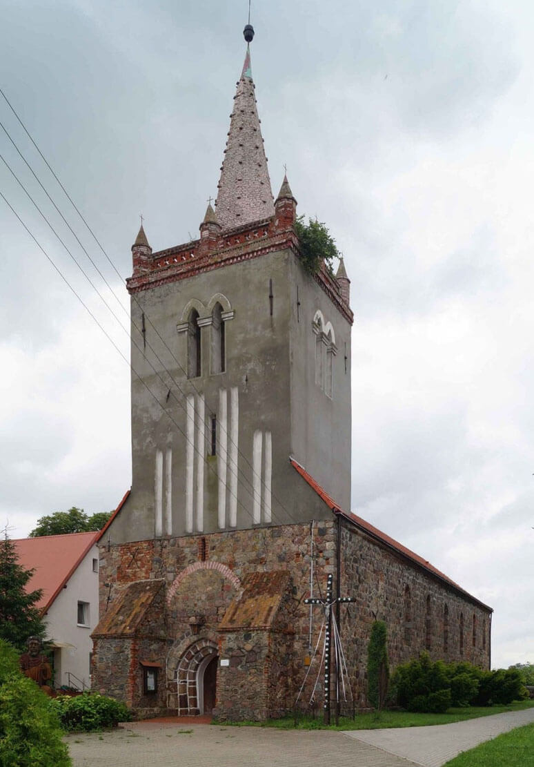 Lubicz - kościół parafialny - Architektura średniowiecza i starożytności