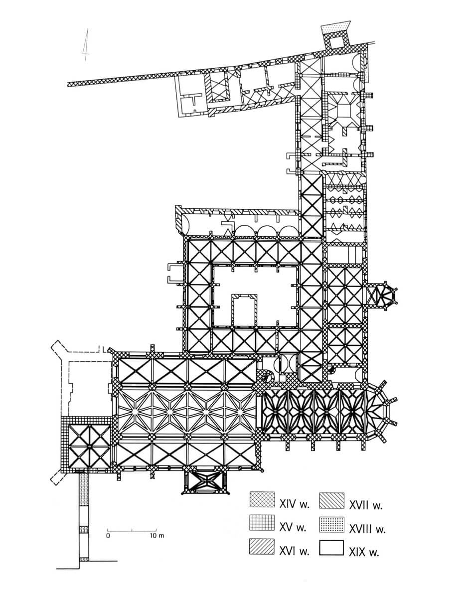 Kraków - Augustinian Friary - Ancient and medieval architecture