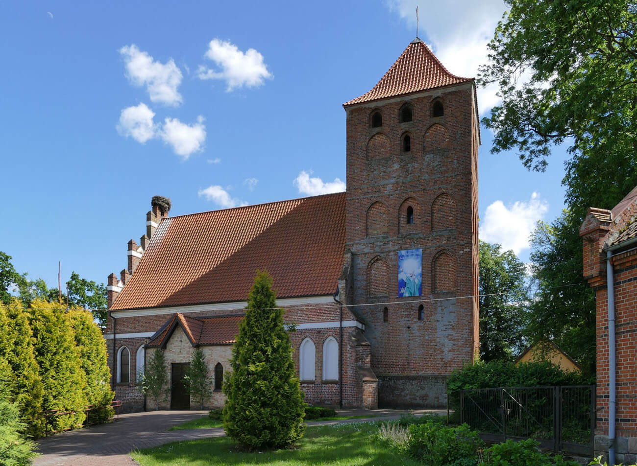 Stary Dzierzgoń - kościół parafialny - Architektura średniowiecza i ...