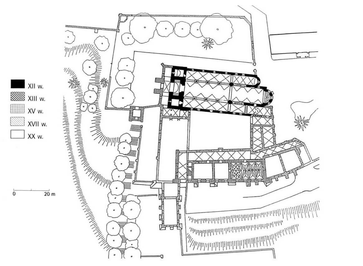 Czerwińsk - Augustinian Abbey - Ancient and medieval architecture