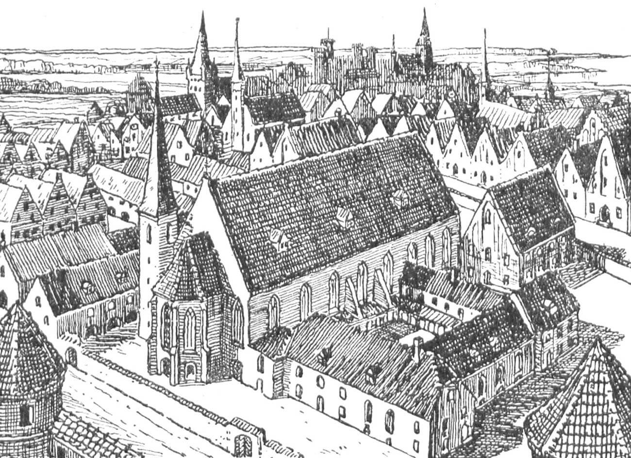 Tallinn - Dominican Friary - Ancient and medieval architecture