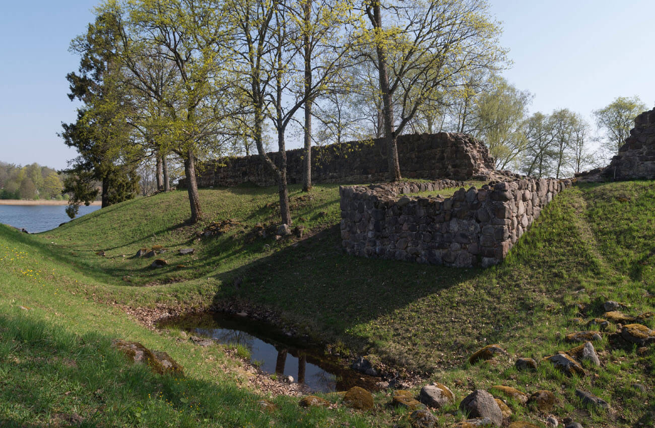 Āraiši - Order Castle Arrash - Ancient and medieval architecture